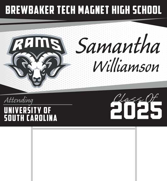 Brewbaker Tech Magnet High School - Class of Yard Signs