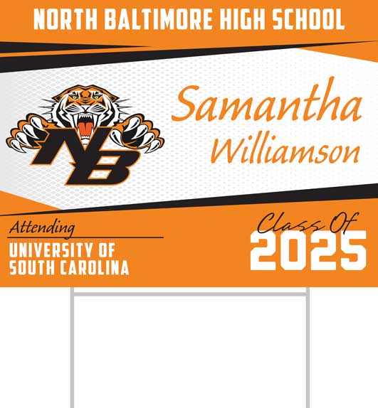 North Baltimore High School - Class of Yard Signs