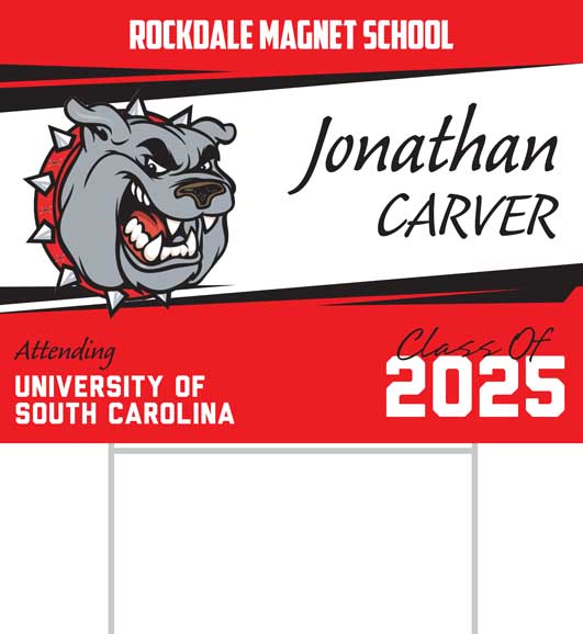 Class of Yard Signs | Custom Made Graduate Yard Signs